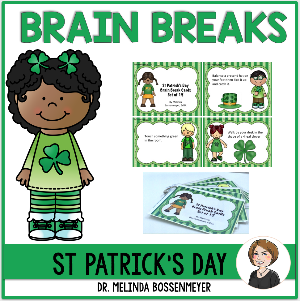 St. Patricks Day Brain Breaks | Peaceful Playgrounds | Recess Doctor Blog