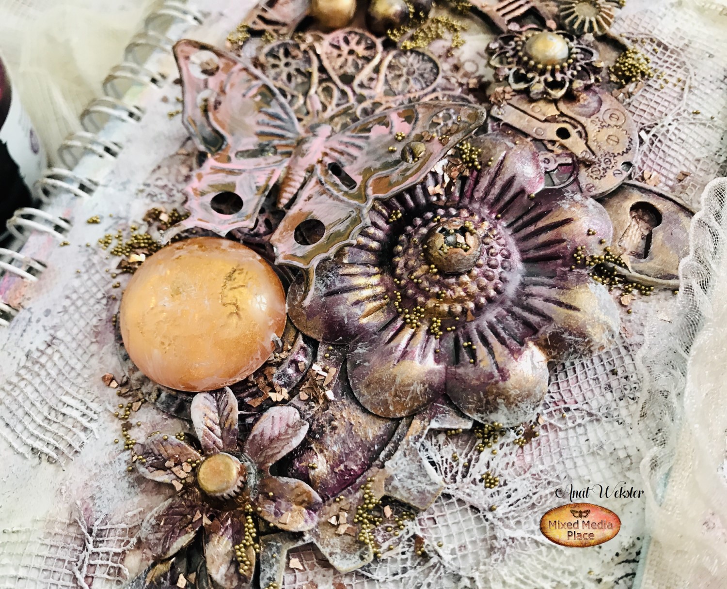 Mixed Media Place: Mixed Media diary by Anat Weksler