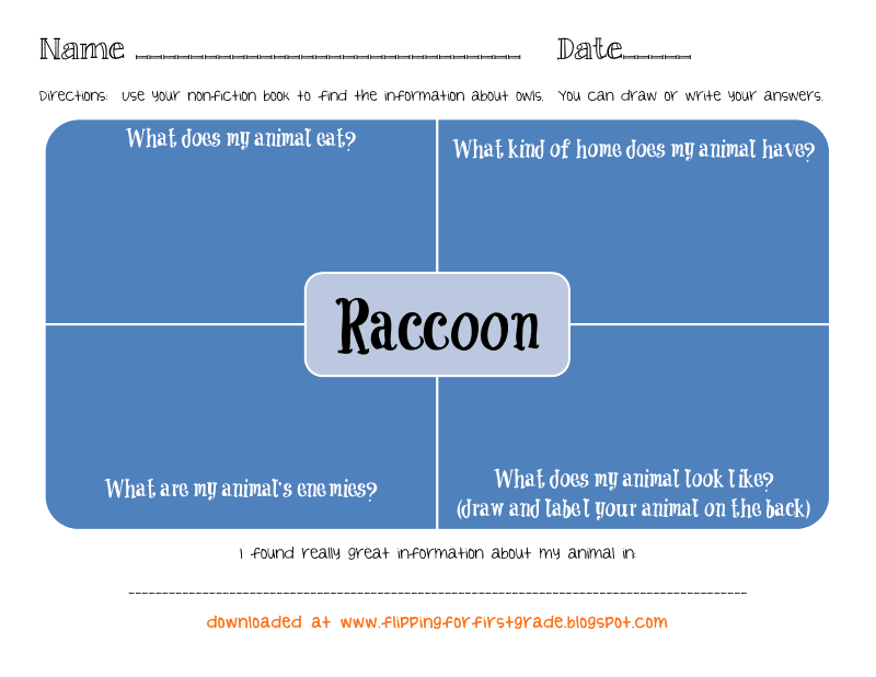 Flipping for First Grade!: Research Unit