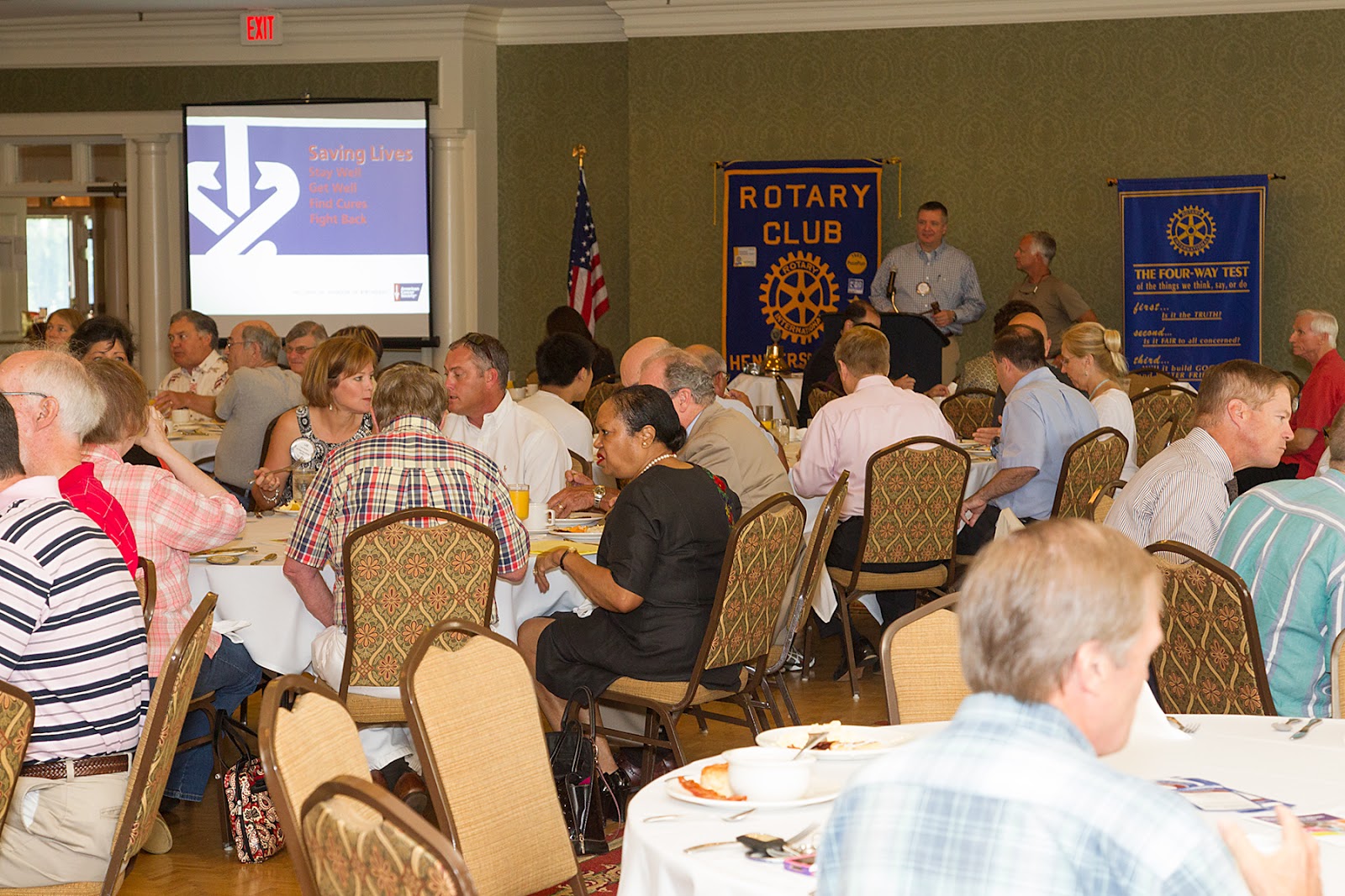 Bluegrass Yacht & Country Club: Hendersonville Rotary Breakfast