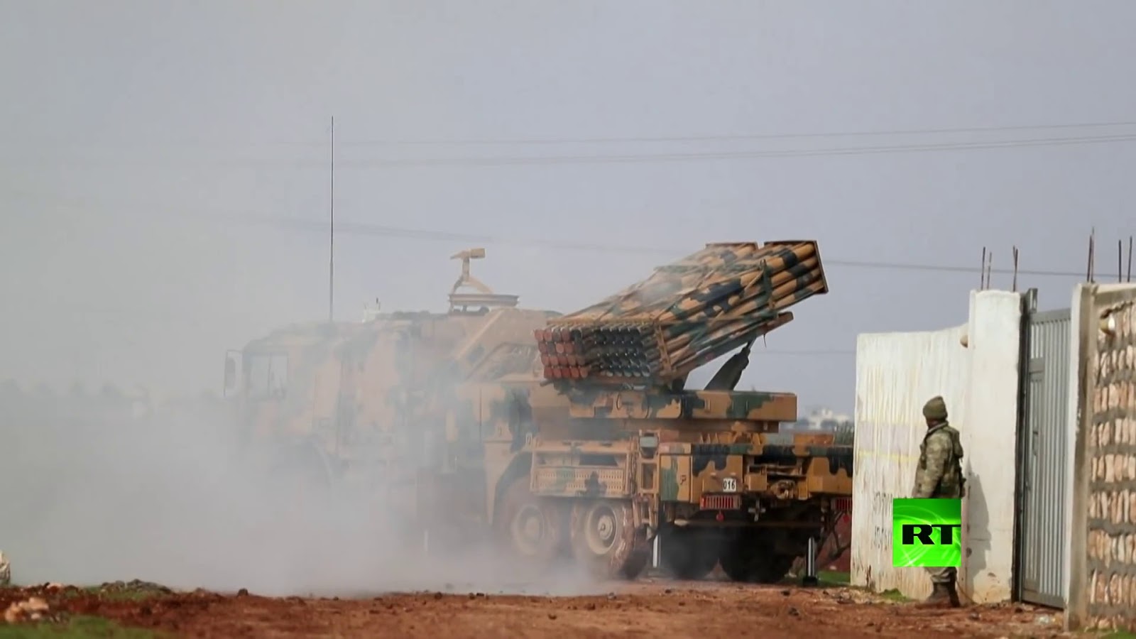 Historia y tecnología militar: Lanzacohetes T-122 turco en Siria