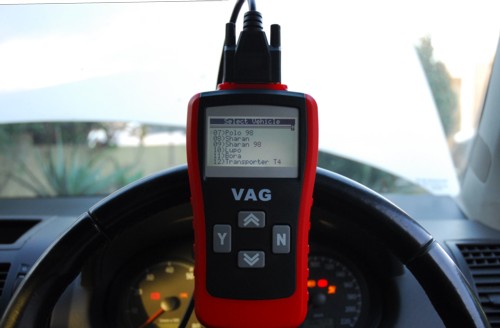 VW POLO: error codes