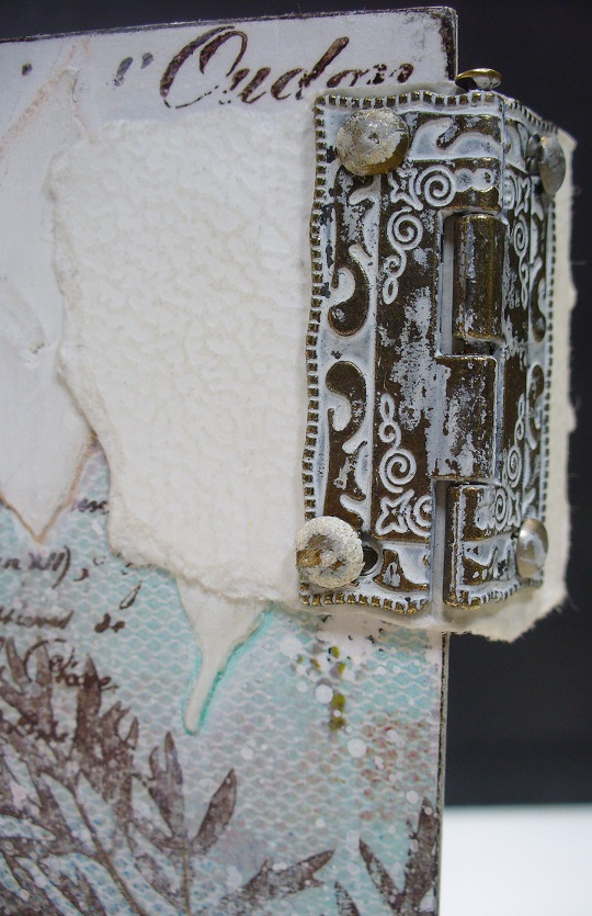 PaperArtsy: 2020 #16 Watercolor Paper Hinged Book with HP {by Ellie Knol}