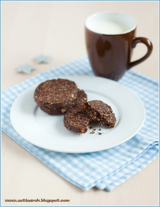 Sütisarok: Kakaós Digestive keksz - házilag