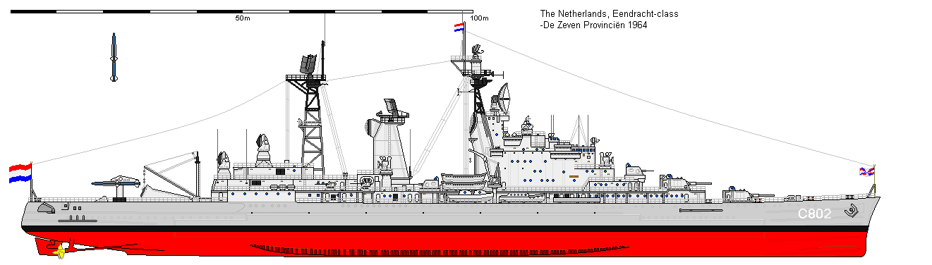 WARSHIPSRESEARCH: Dutch light cruiser Hr.Ms. De Zeven Provinciën (C 802 ...
