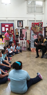 Biblioteca Ana Vizcarrondo de Túa: María Chuzema nos visita