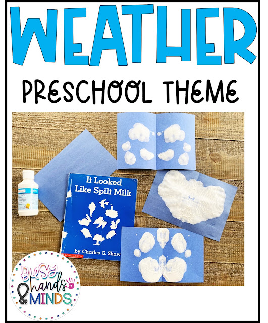 Weather Preschool Theme | Busy Hands and Minds