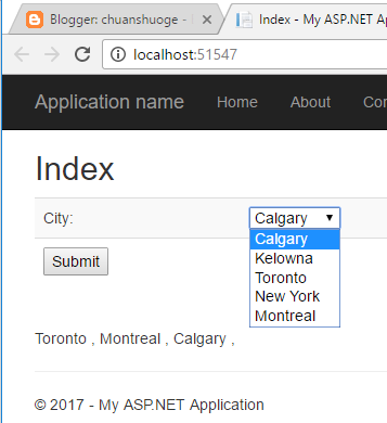 chuanshuoge: MVC Json/ajax/jquery dropdownlist get/post onchange ...