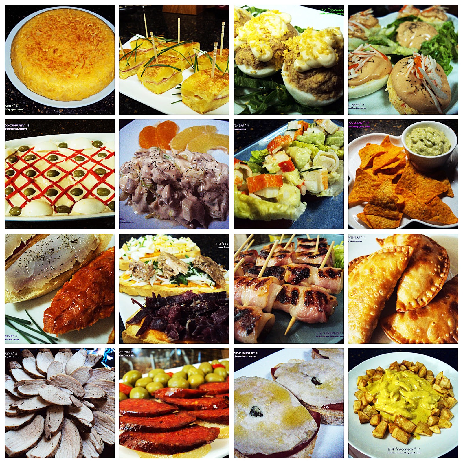 RECETAS PARA UNA NOCHE DE PARTIDO | ¡¡A COCINEAR!! Recetas valkicocina.com