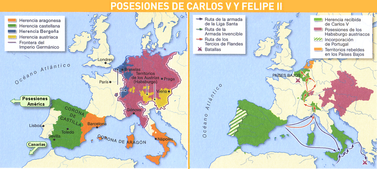 Ámbito Lingüístico y Social - 3º PMAR. Orden de Santiago: La monarquía de Felipe II