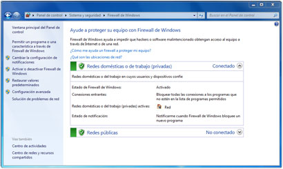 Aprende en un Click: Firewall de Windows 7