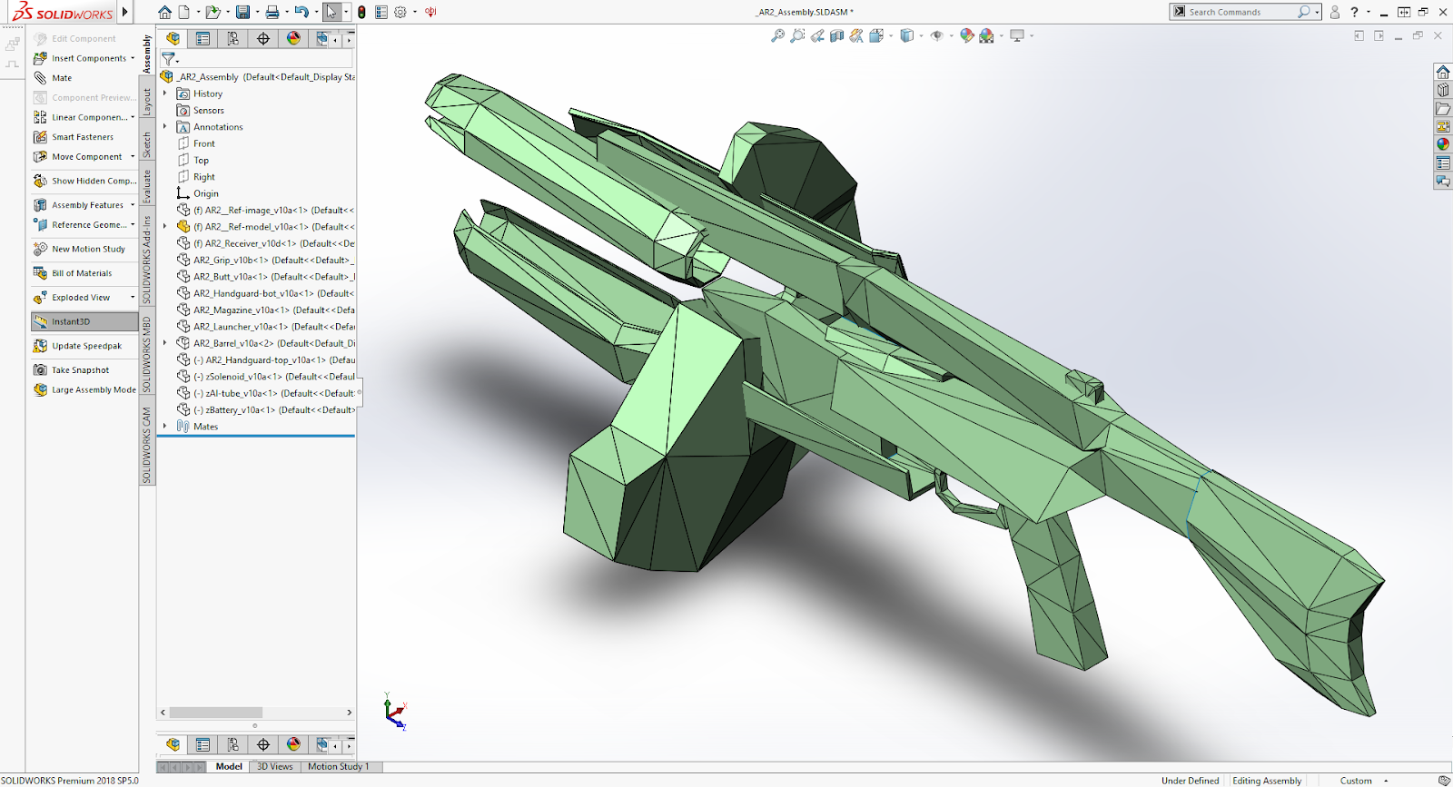 ANTALIFE's BLOG: PROJECT: Half-Life 2 AR2, Update #1 - Info & Model