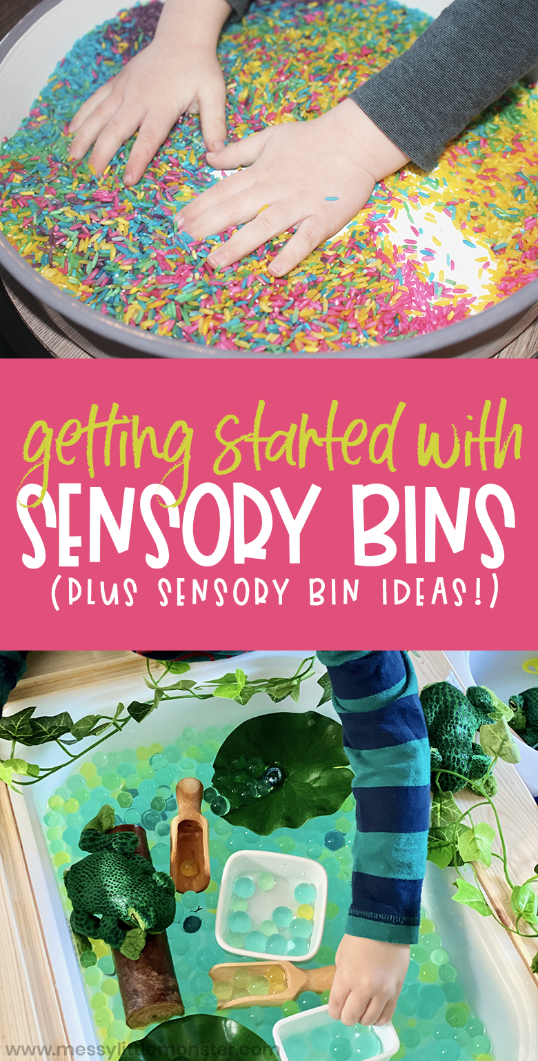 Sensory Bins - Ideas and How to Get Started - Messy Little Monster