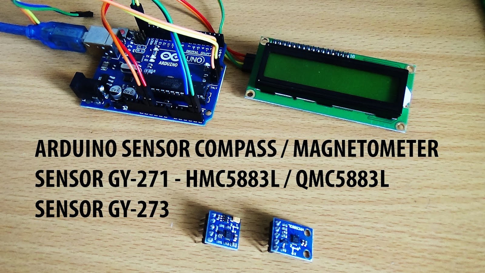 .: Mengakses dan Membandingkan Dua Sensor Compass / Magnetometer GY-271 ...