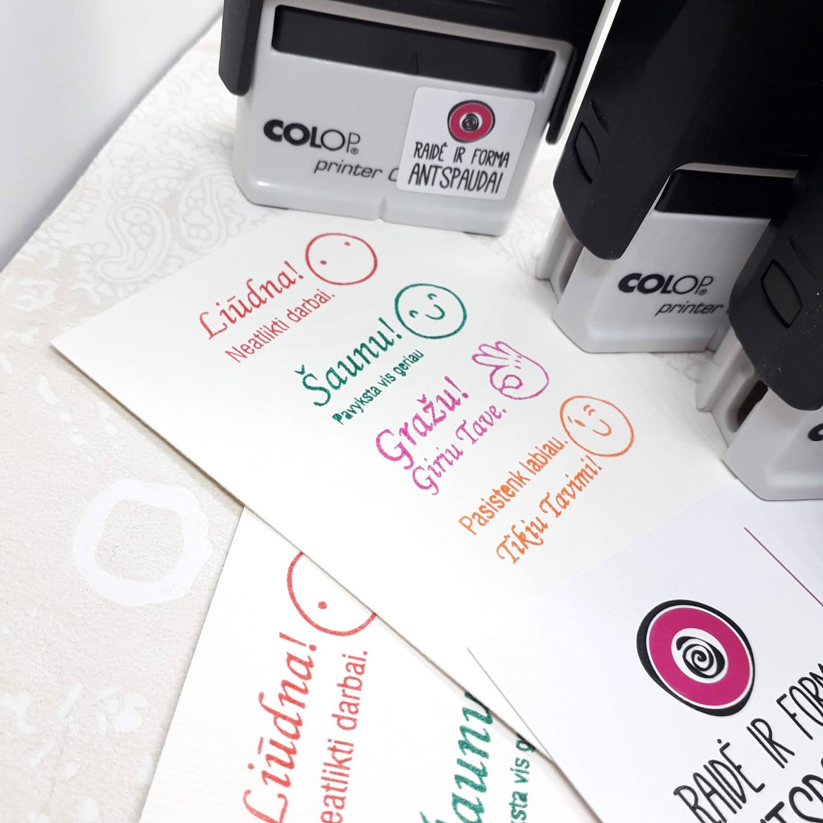 Antspaudai mokytojams