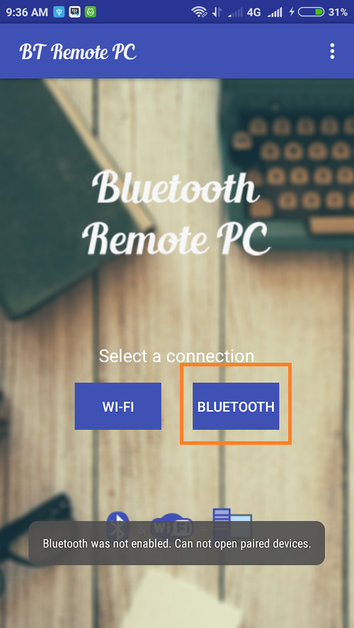Cara Menggunakan Aplikasi Bluetooth Remote PC di smartphone