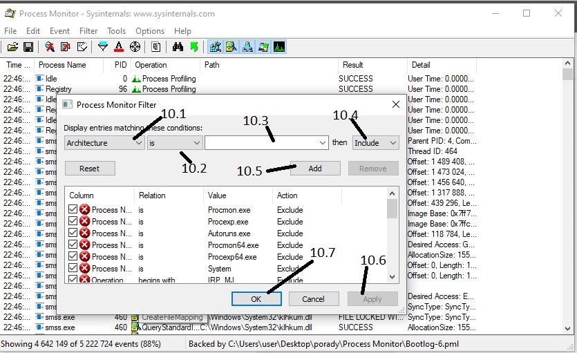 Sysinternals process monitor tutorial - iopmyown