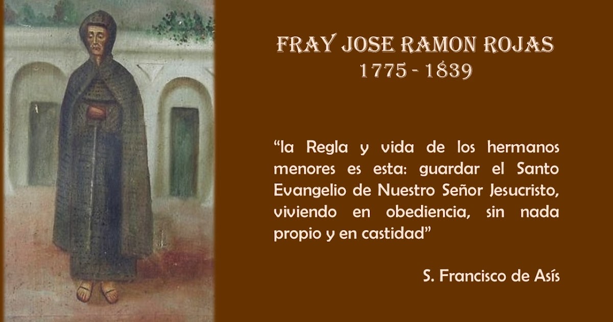 SANTIDAD EN AMERICA CENTRAL: JOSE RAMON ROJAS