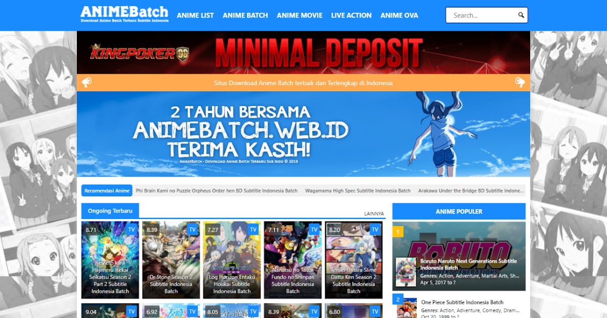 4 Cara Download Anime Melalui Situs Web Paling Lengkap 2021