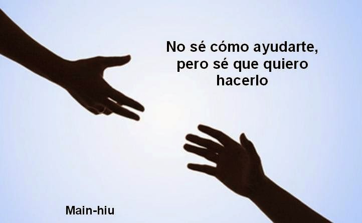 AYUDANDO A DESPERTAR: Ayudar como sea