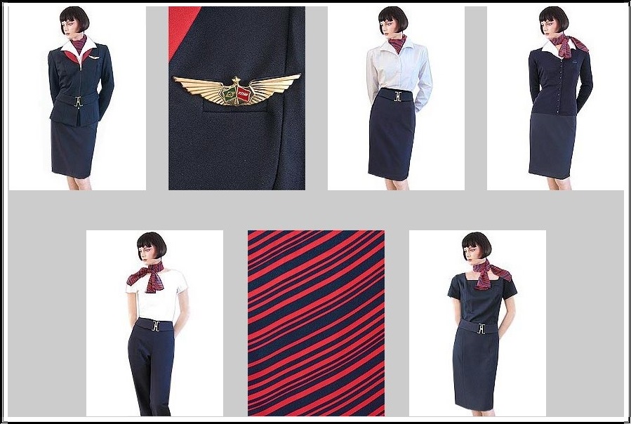Charme na aviação: o uniforme das aeromoças! - Viagens e Beleza