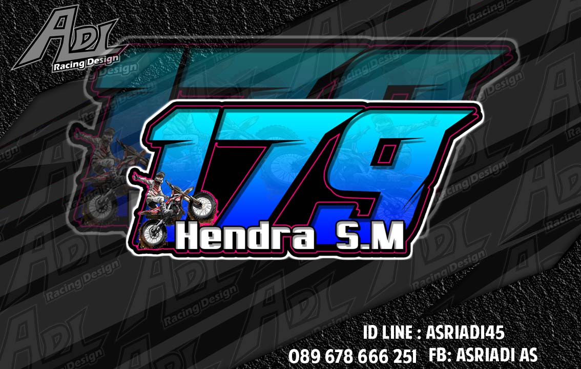 DESAIN NOMOR START DAN NAMA ADI RACING DESAIN: Desain Nomor Start Balap ...