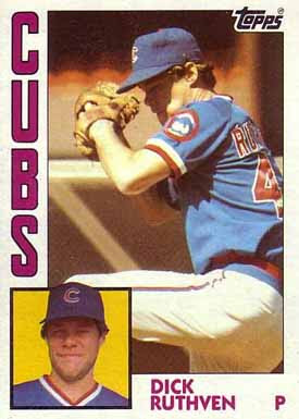 80's Cubs Cards: 1984 Topps Chicago Cubs Checklist With Updates