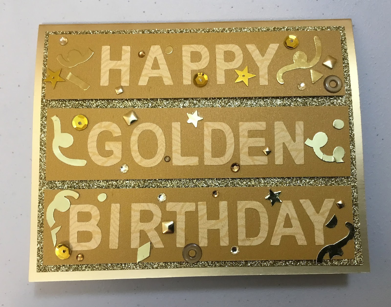Paper Seedlings: HAPPY GOLDEN BIRTHDAY