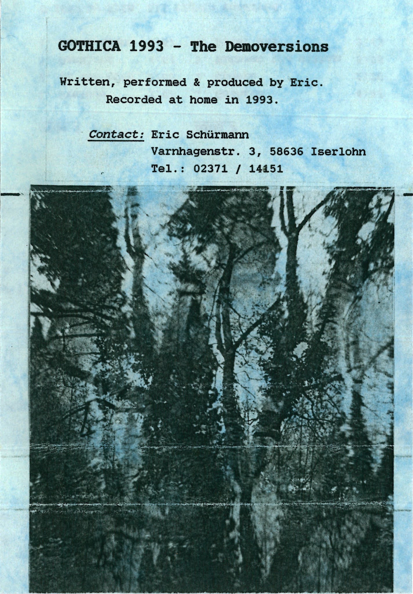 Tape Attack: Gothica - 1993 (The Demoversions)