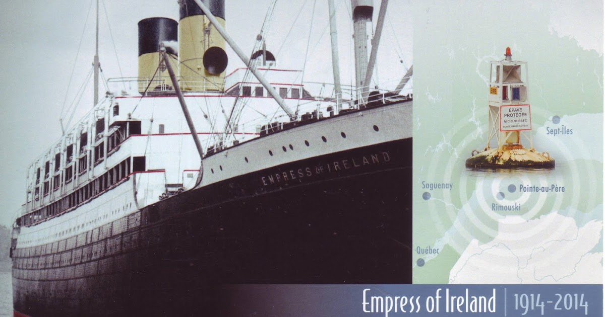 The World in Postcards - Sabine's Blog: RMS Empress of Ireland, Canada