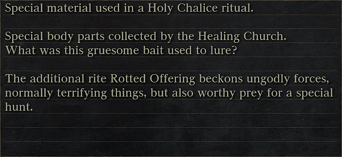 Yellow Backbone | Bloodborne Wiki