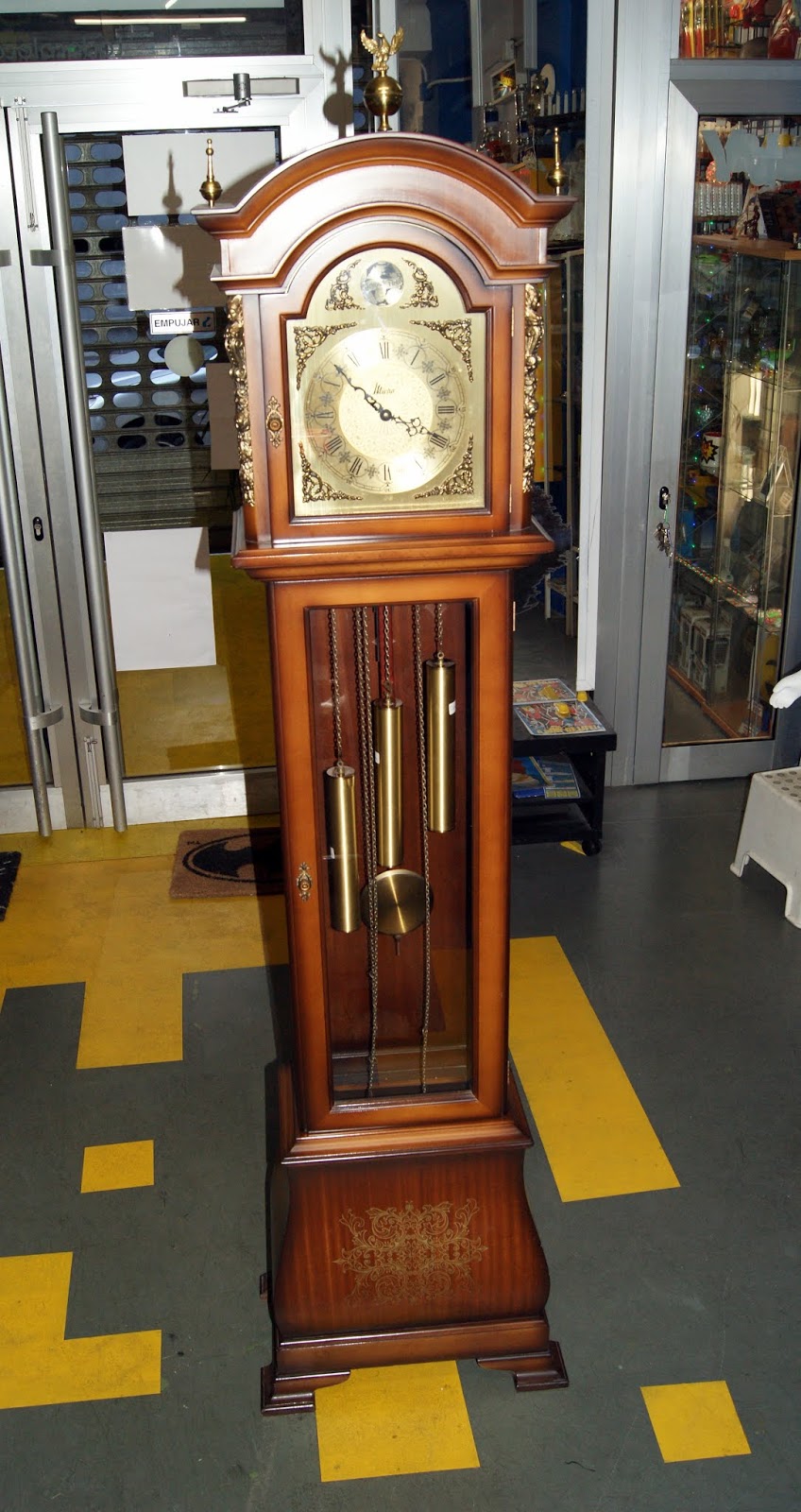 Articulos curiosos; reloj pendulo de pie -PENDULO MICRO TEMPUS FUGIT ...