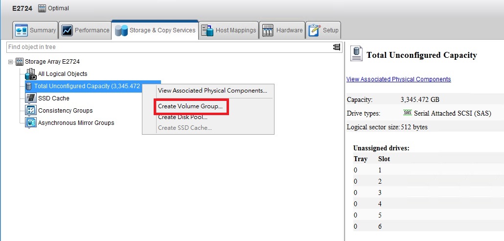 Very Small 的 System Administrator: (Storage) - NetAPP E27系列Storage基本操作與體驗