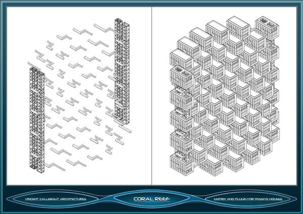 Coral Reef, Ecological Project 1000 House in Haiti | furniture design