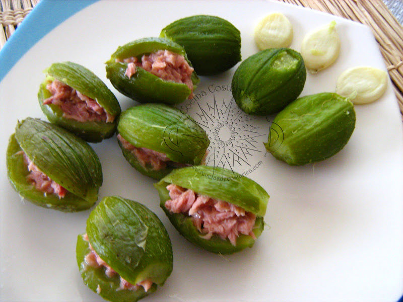Cocina Costarricense: tacaco relleno