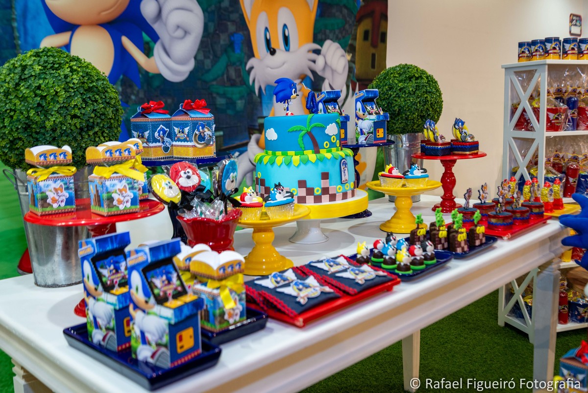 Party Ideas : Ideas Temáticas Sonic - Sonic Party Ideas