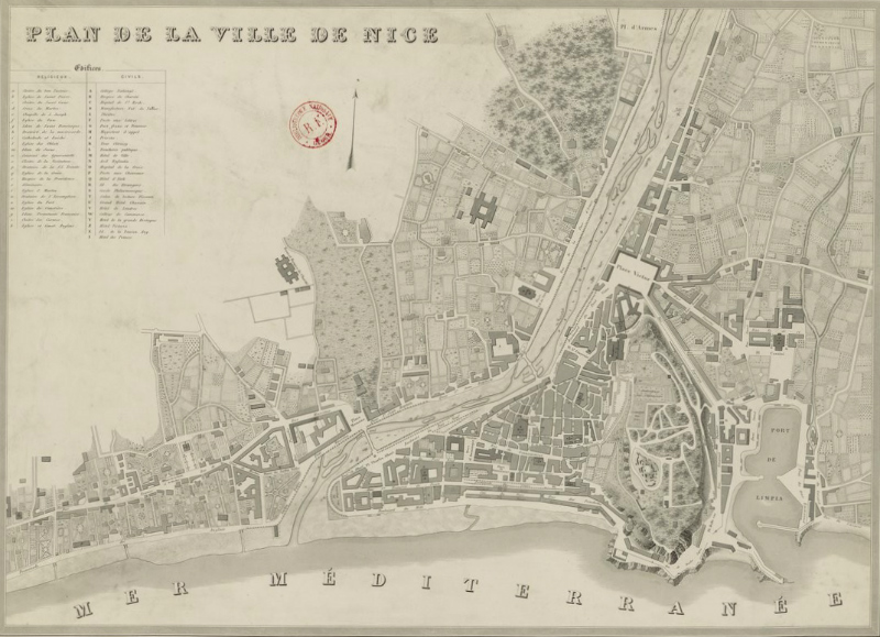 ArtPlastoc: 1115-NICE, LA PROMENADE DES ANGLAIS-1 (1850-1860)