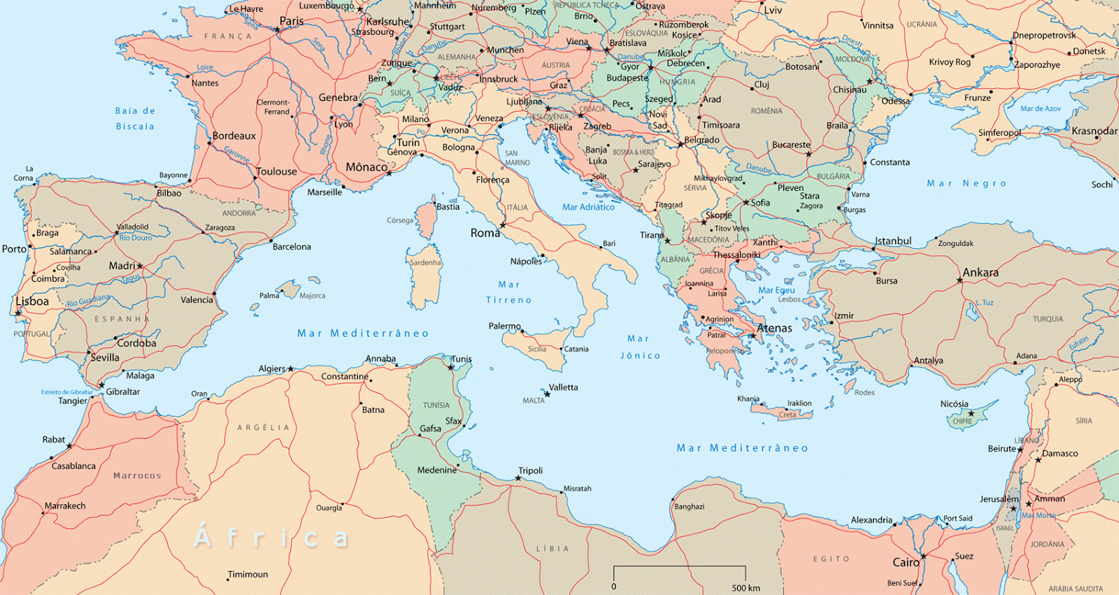 Europa: Europa Mediterrânea