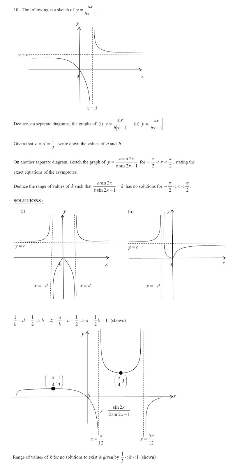 H2 Maths Tuition By White Group Mathematics