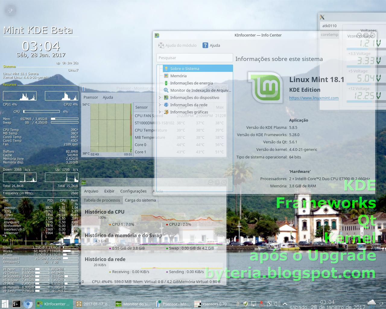 Byteria: Upgrade para o Linux Mint 18.1 “Serena” KDE