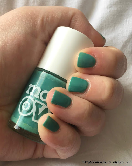 Loulouland Nails Of The Day Models Own Slate Green Reshot And