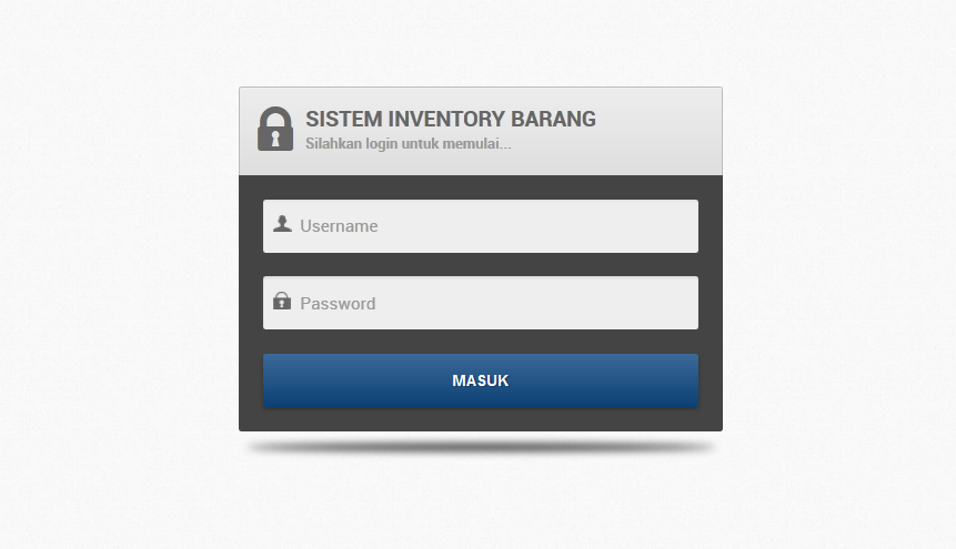 Source Code Aplikasi Inventory Barang dengan PHP dan MySQL - Web CMS