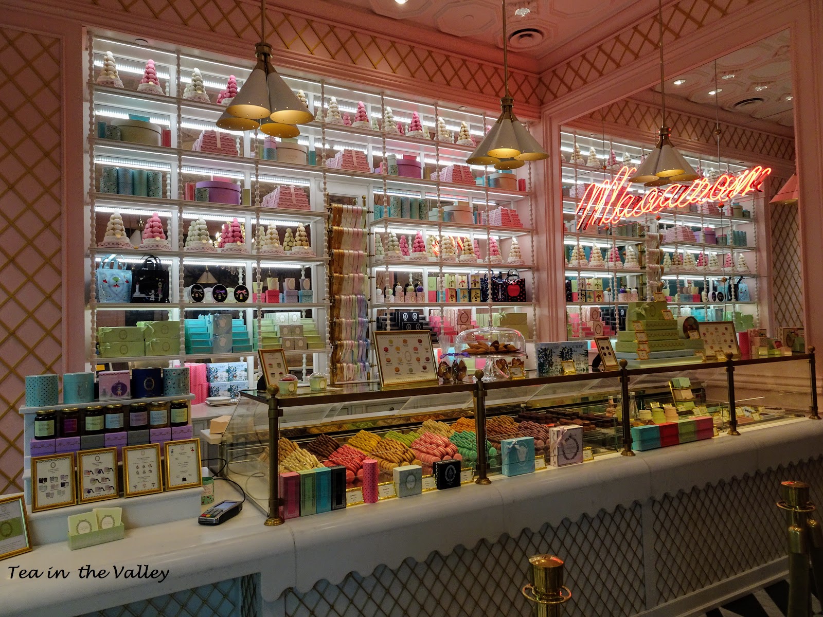 Tea in the Valley: Ladurée Boutique and Tea Salon