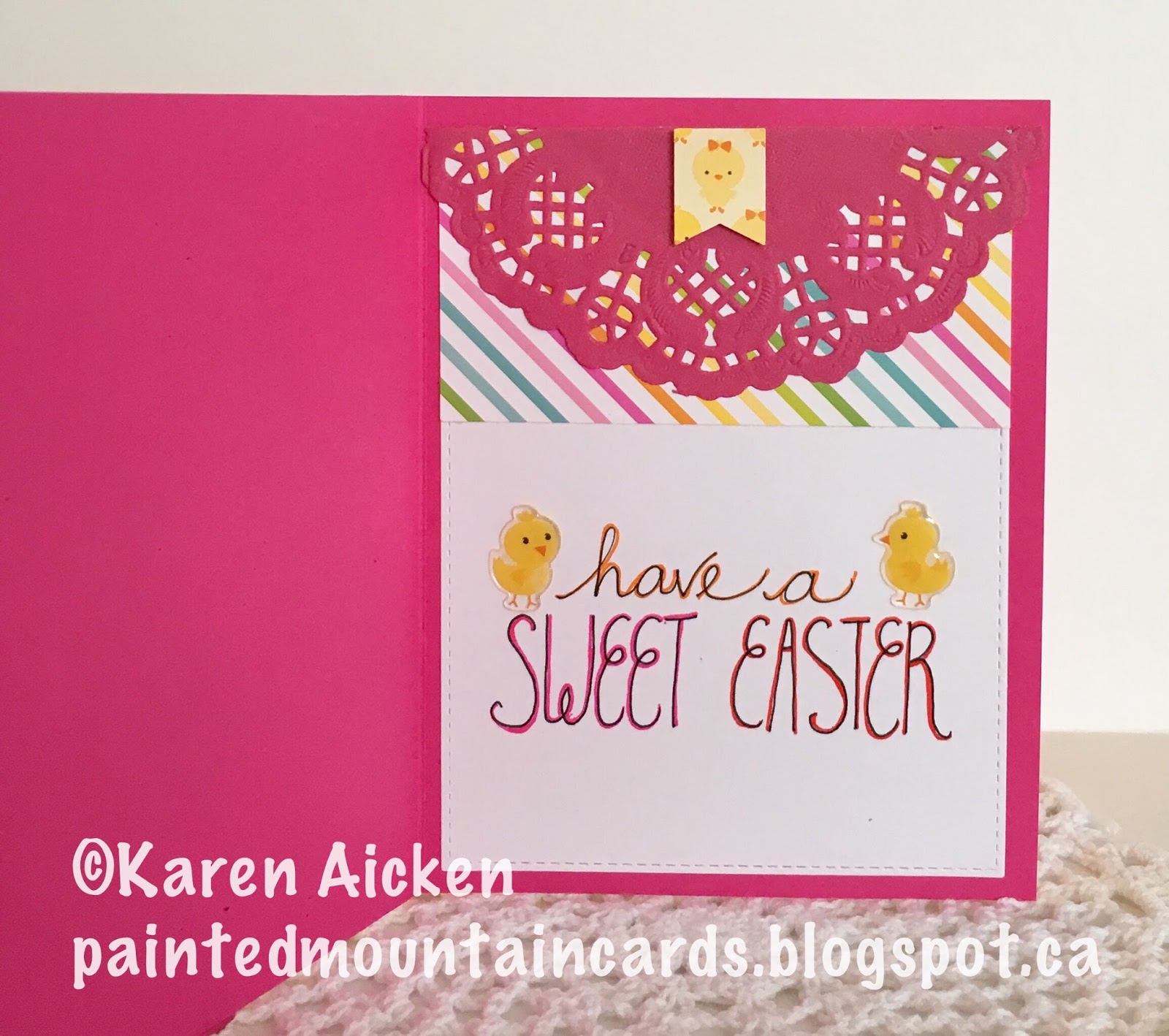 Painted Mountain Cards: Olivia, Ethan and Zachary's Easter Cards