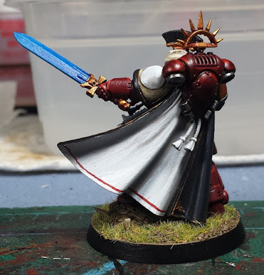 Mordian 7th Regiment: 40k Blood Ravens - Test model painted