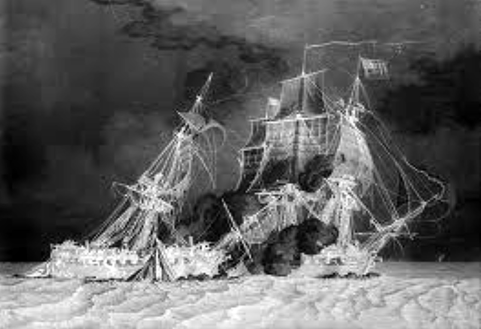 Historic Pelham: Another Account of the Phantom Fire Ship of Long ...