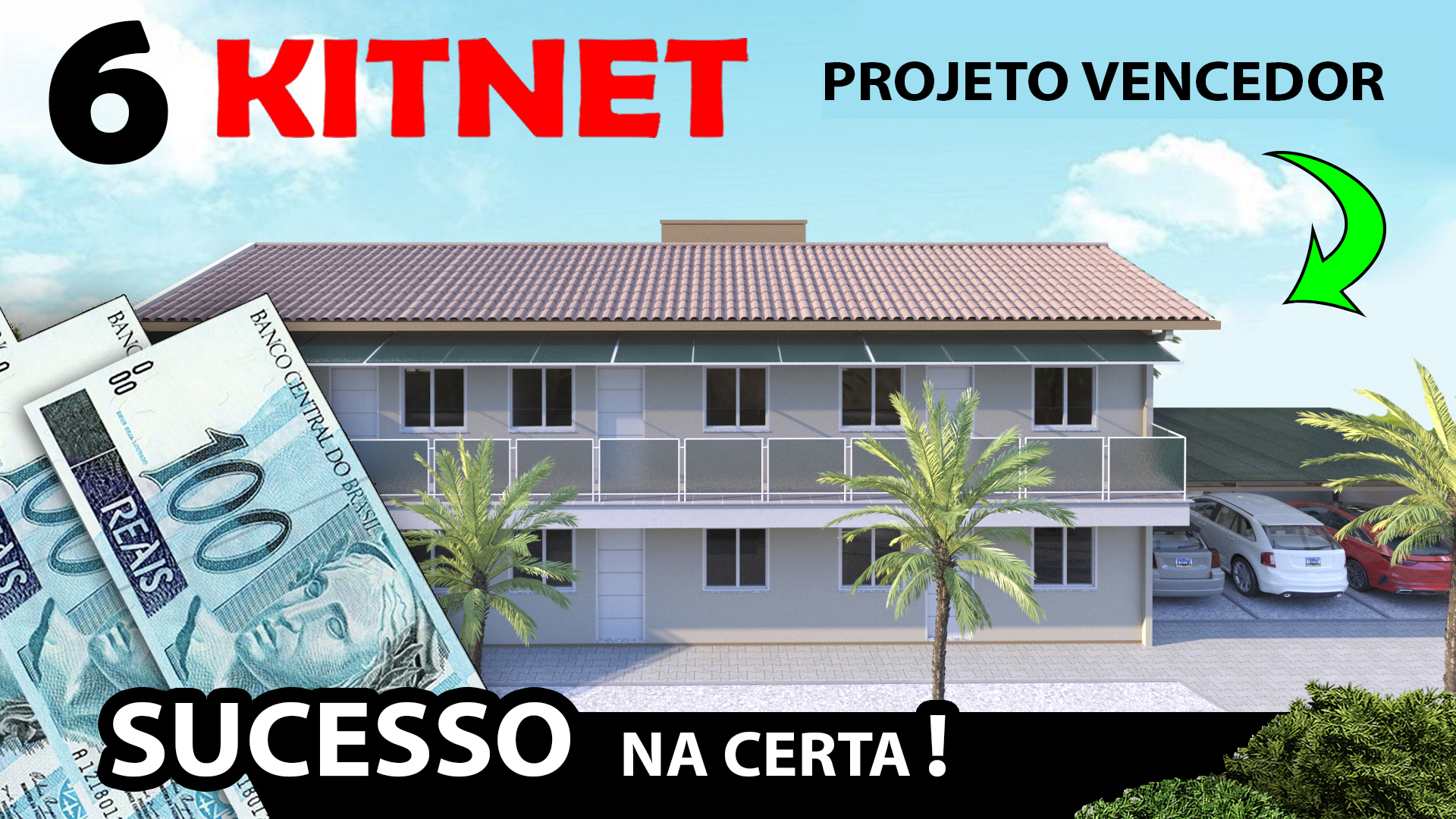 PROJETO ONLINE: PROJETO DE KITNETS PARA ALUGAR E VIVER DE KITNET