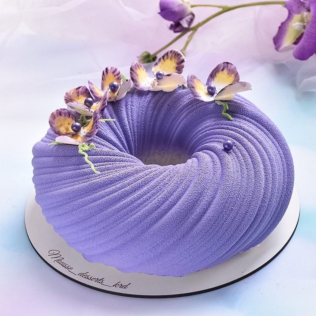 10 rainbow handmade mousse dessert cakes. | Melody Jacob