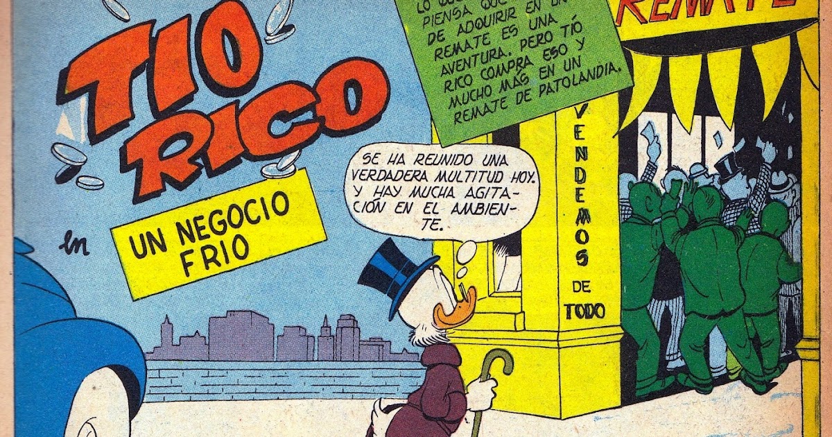 FigurasVitales !!: Un Cómic: Tío Rico #8 - Año 1, 1966 (Descargar Cómic).