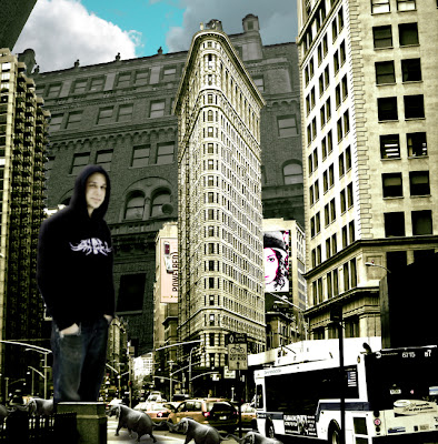 Two Dimensional Design: Scale and Proportion - Photoshop Collage